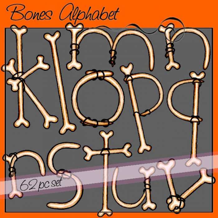 Bones Alphabet